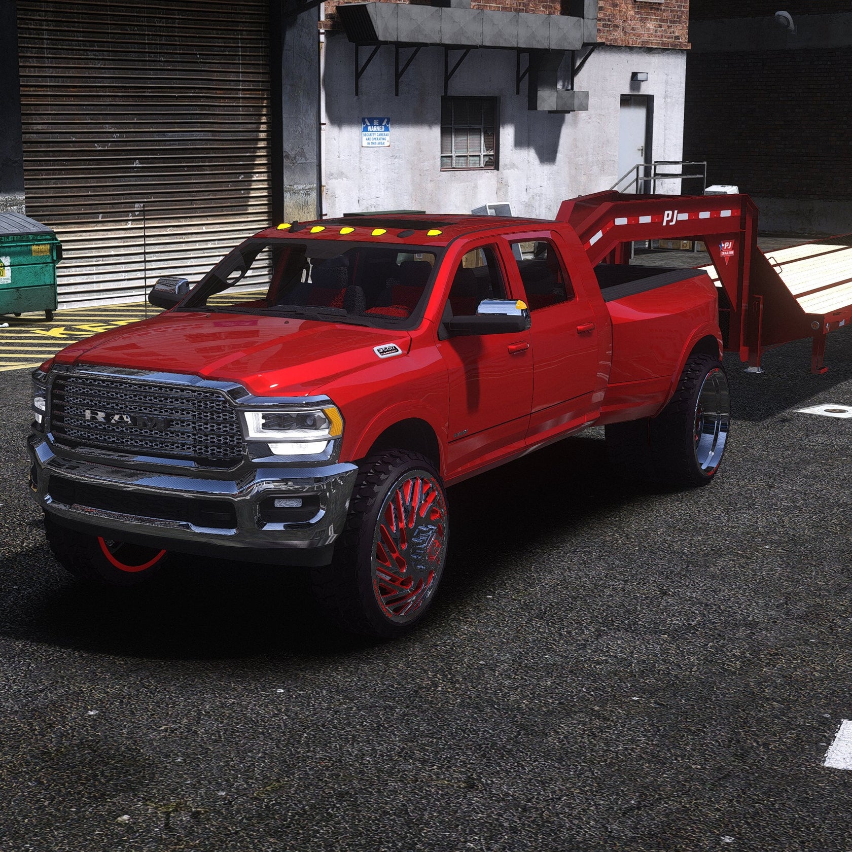 2019 Dodge Ram Dually + Trailer – Stunt Rim Shop