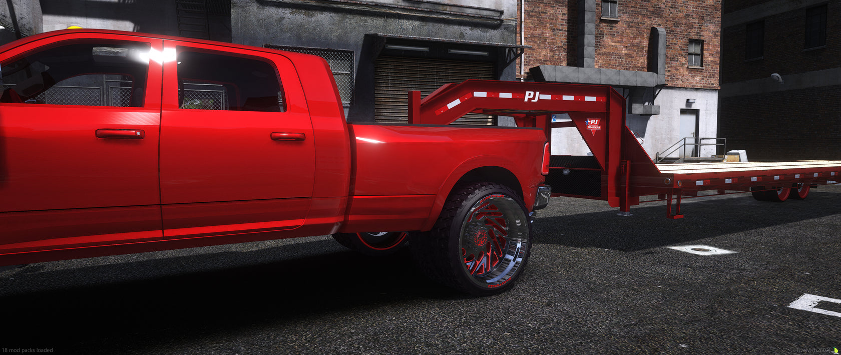 2019 Dodge Ram Dually + Trailer – Stunt Rim Shop