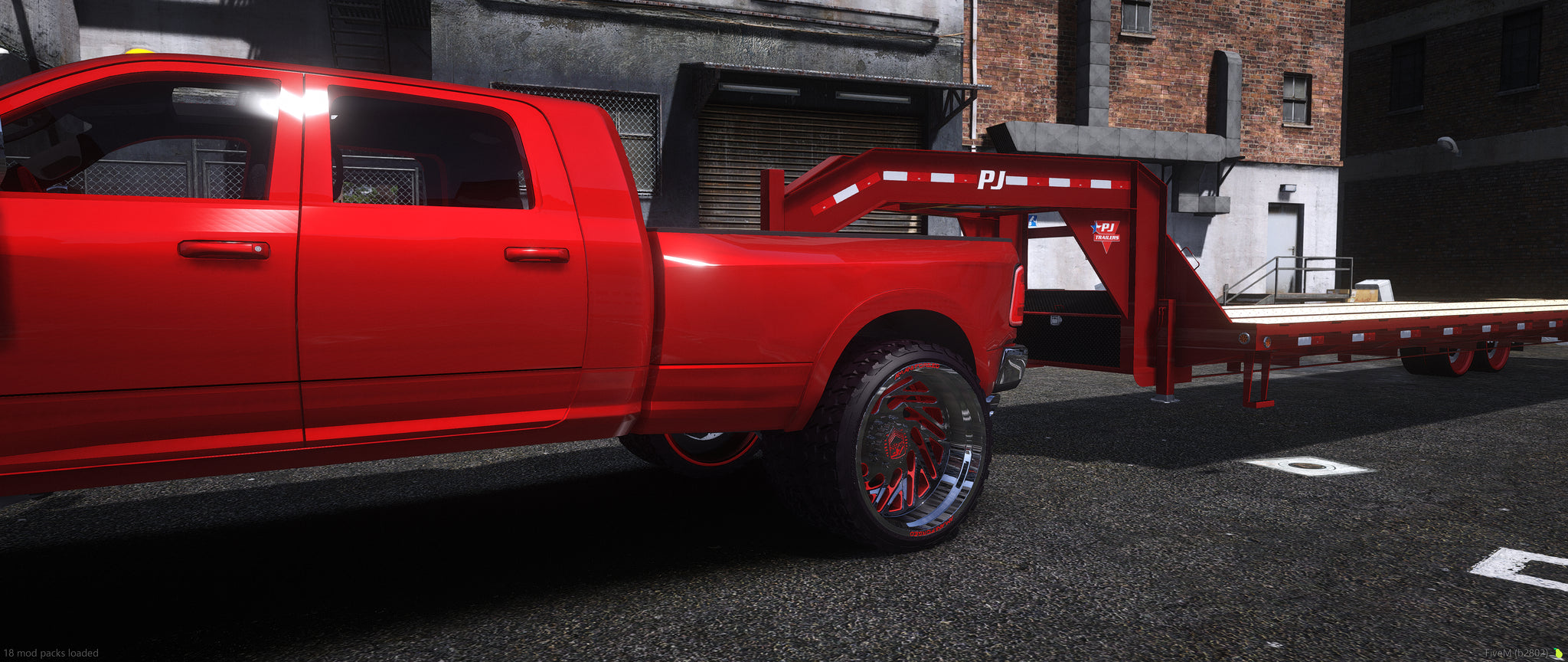 2019 Dodge Ram Dually + Trailer – Stunt Rim Shop