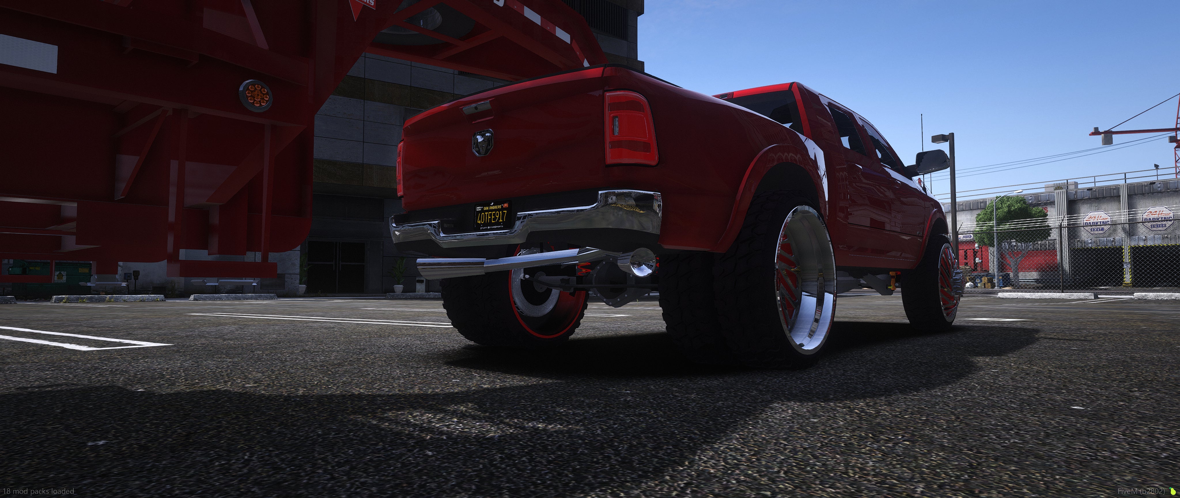 2019 Dodge Ram Dually + Trailer – Stunt Rim Shop