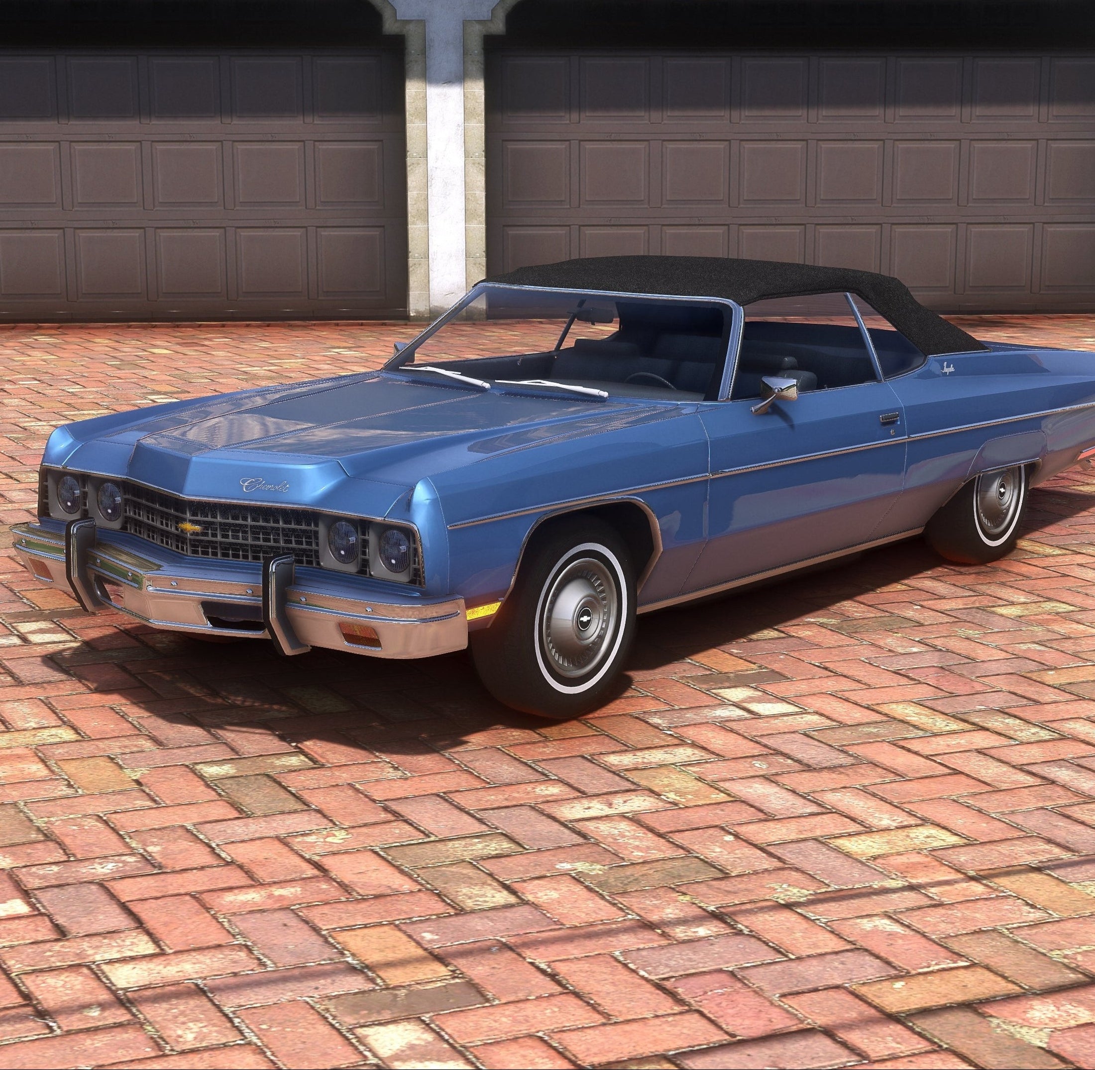 1973 Chevrolet Impala Convertible – Stunt Rim Shop