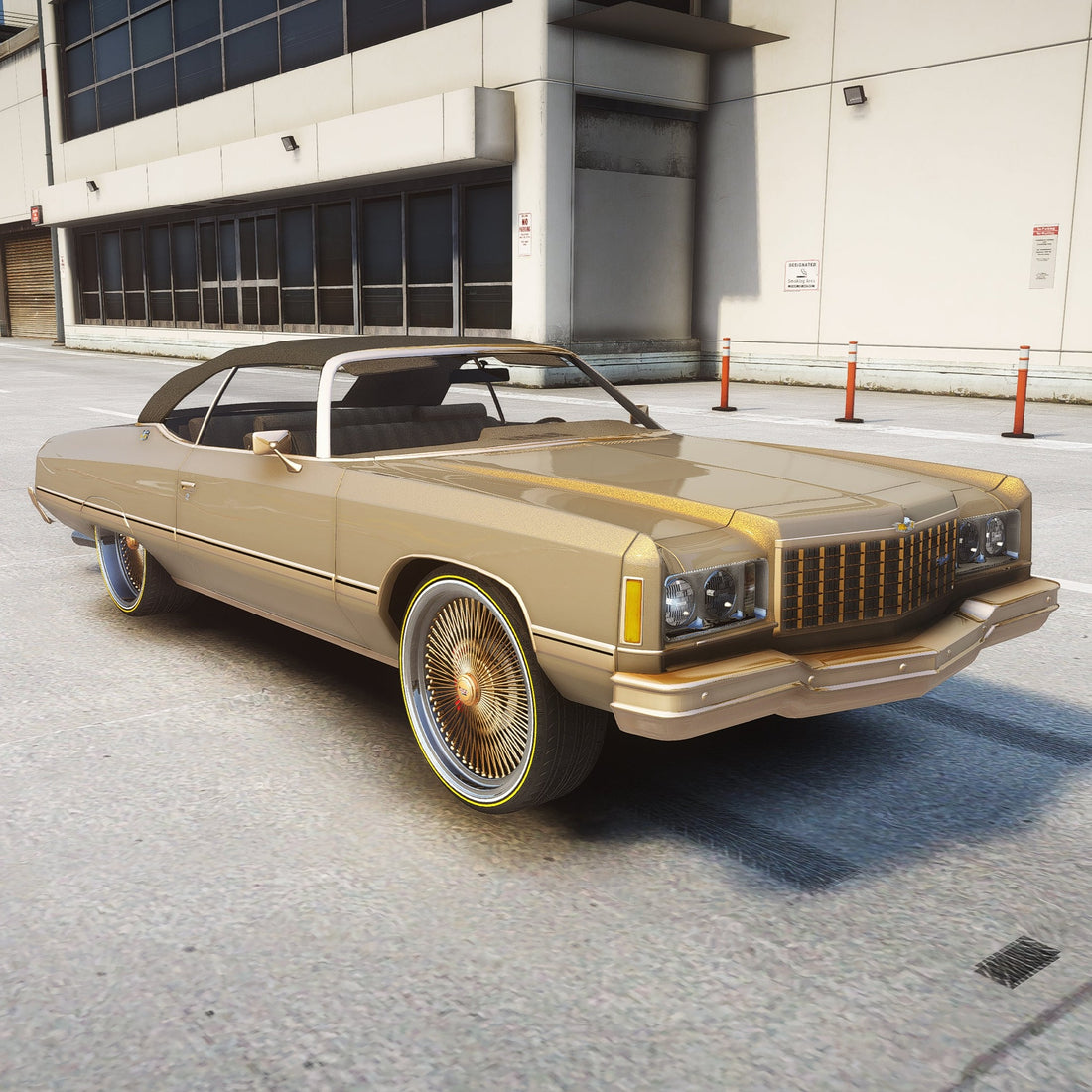 1974 Chevrolet Caprice Gold – Stunt Rim Shop