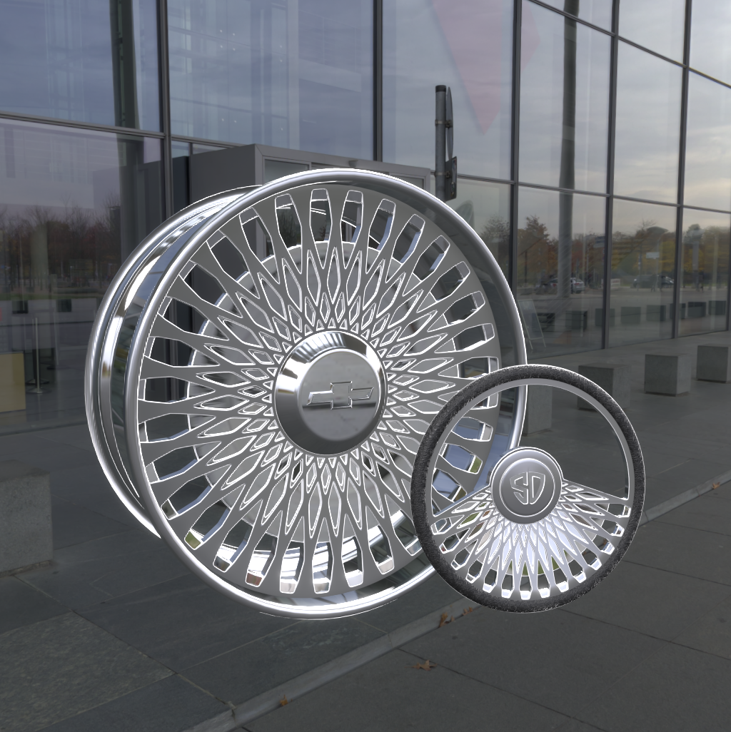 SD Caprice Bubble Reps Matching Set – Stunt Rim Shop